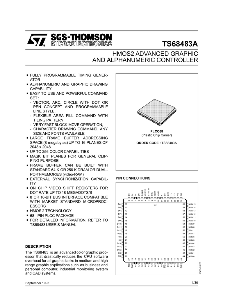 motorola 6809 datasheet