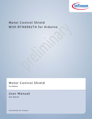 Motor Control Shield BTN8982TA User Manual | Manualzz