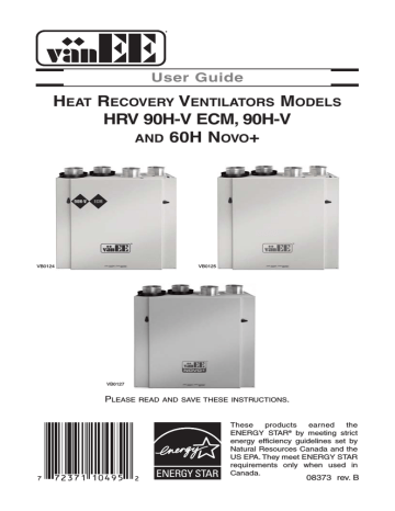 vanEE 1601605 User manual | Manualzz