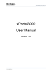 xPortal3000 User Manual | MicroEngine | Manualzz