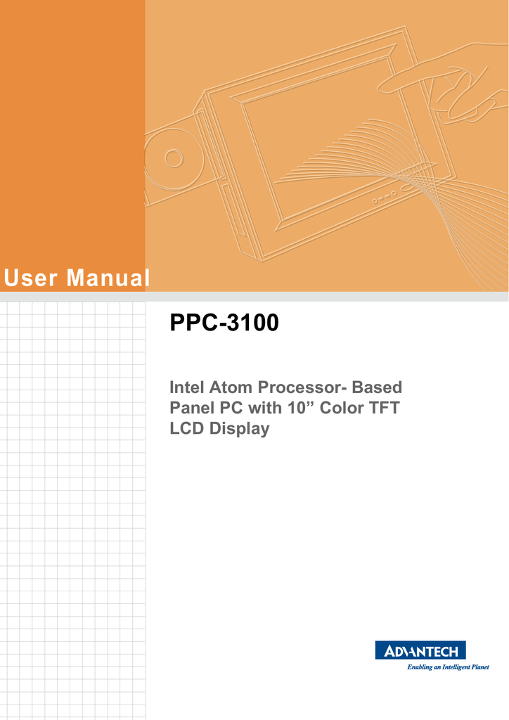 Advantech PPC-3100 User manual | Manualzz