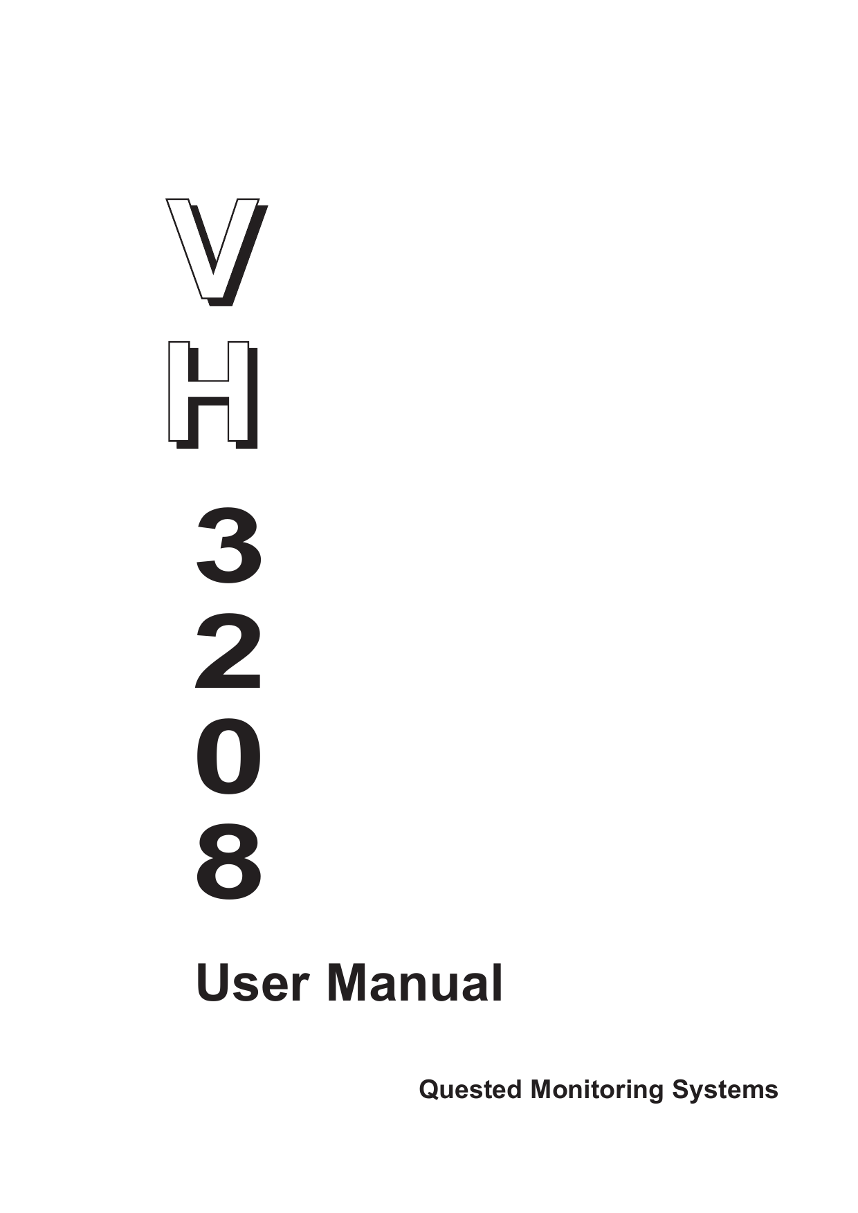 Quested VH3208 User manual | Manualzz