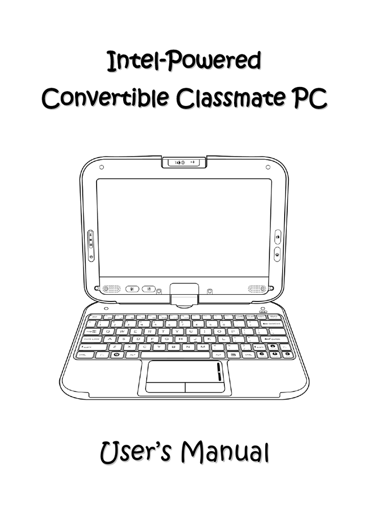 Third Generation Intel Powered Classmate PC | Manualzz
