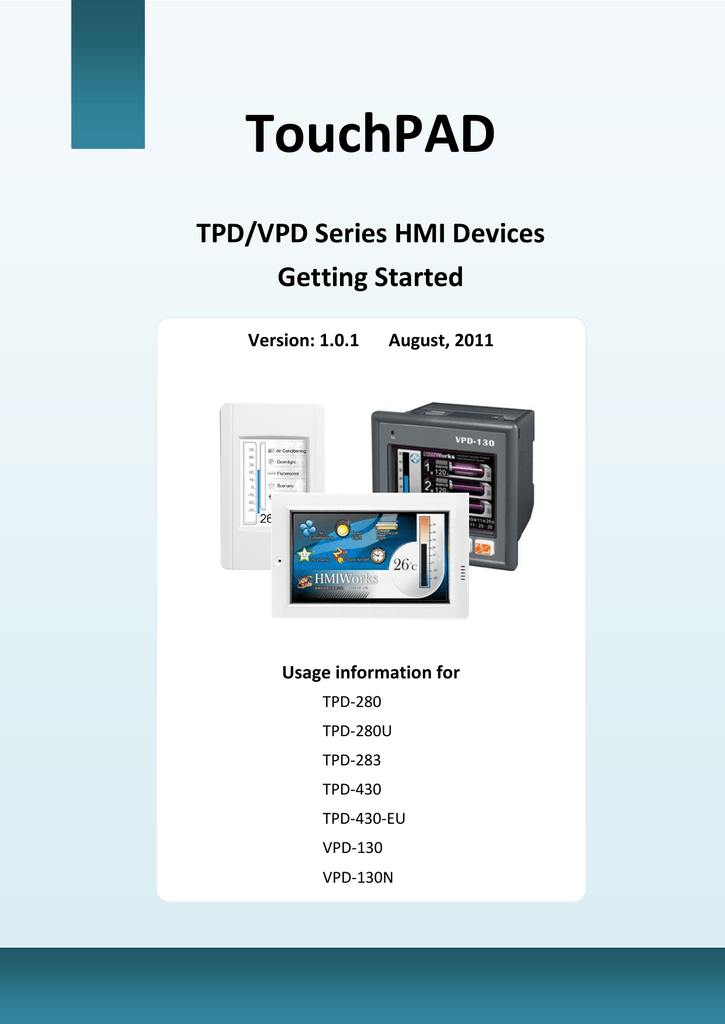 ICP VPD-130-H Getting Started | Manualzz