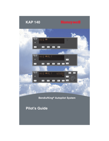 KAP 140 Single Axis, KAP 140 Two Axis, KAP 140 Two Axis/Altitude ...