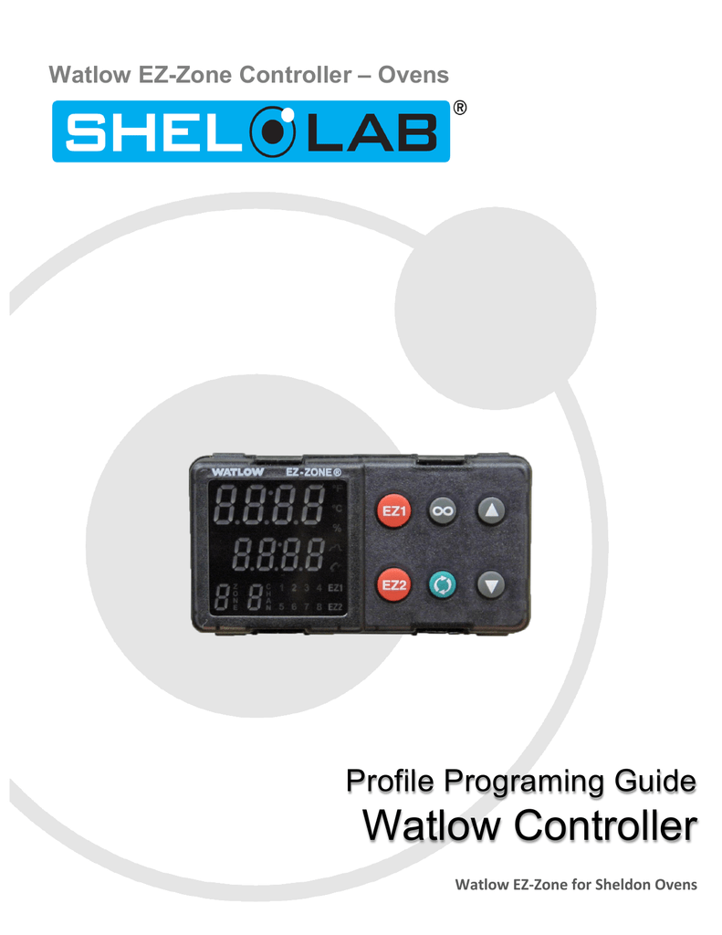 Sheldon Watlow EZ-Zone Programming Manual | Manualzz