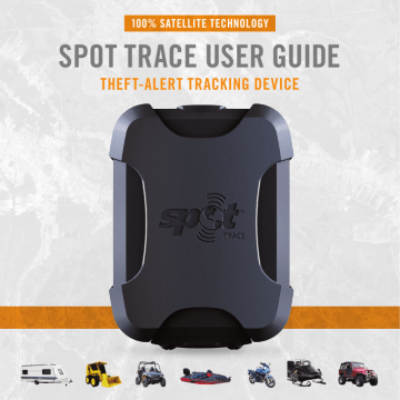 SPOT Trace User manual | Manualzz