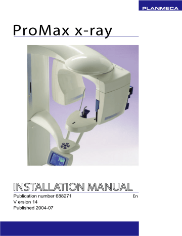 Planmeca ProMax x-ray Installation Manual | Manualzz