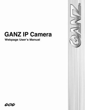 Ganz IP Camera User manual | Manualzz