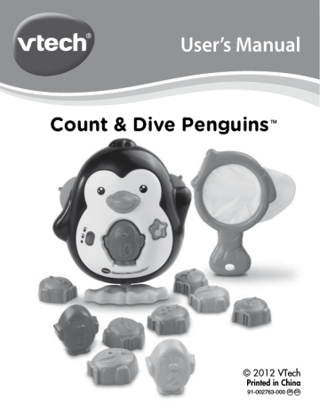 VTech Count & Dive Penguins User manual | Manualzz