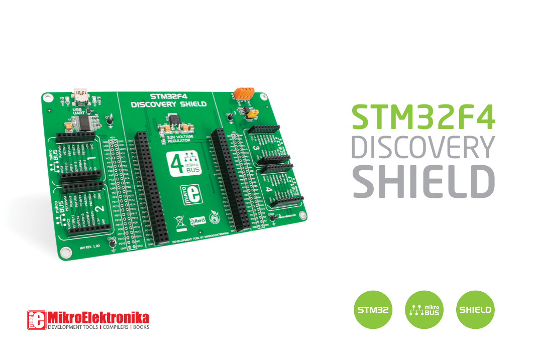 STM32F4 Discovery Shield User Manual | Manualzz