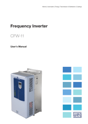 WEG CFW-11 - User's manual, Application Manual, Installation ...