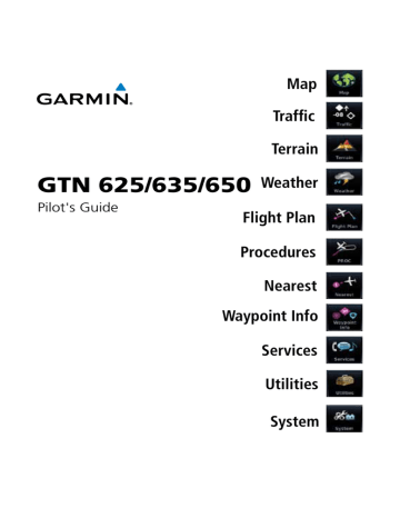 Garmin GTN 625/635/650 Pilot's Guide | Manualzz