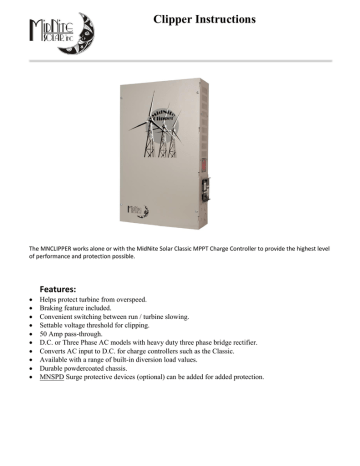 MidNite Solar Clipper Manual - Download & Read Online | Manualzz