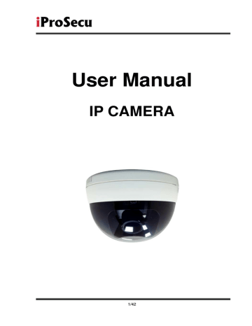 IP Camera iDC-356V User Manual | Manualzz