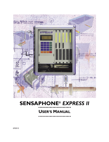 Sensaphone Express II User Manual | Manualzz