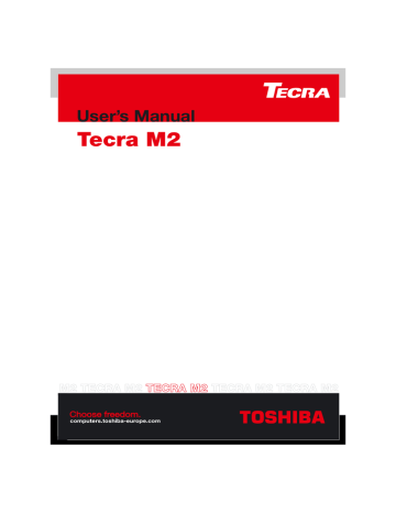 TOSHIBA TECRA M2 User's Manual | Manualzz