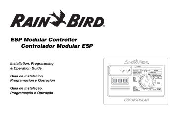 Rain Bird ESP-Modular Owner's Manual | Manualzz