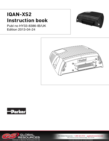 IQAN XS2 Instruction book | Manualzz