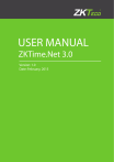 ZKTime.Net 3.0 User Manual | Manualzz