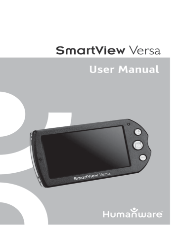 Humanware SmartView Versa+ User manual | Manualzz