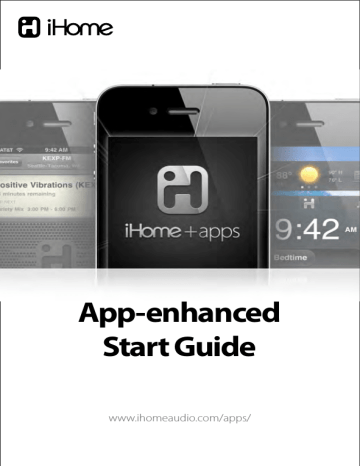iHome iHome Set Quick Start Guide | Manualzz