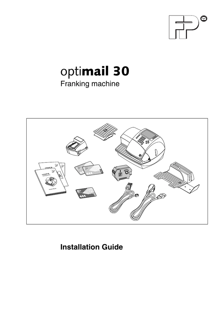 FP OptiMail 30 Installation Manual | Manualzz