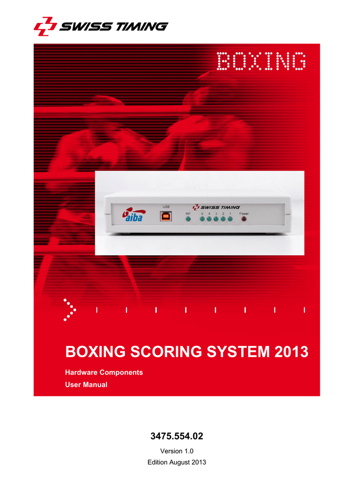 Boxing Scoring System 2013 | Manualzz