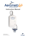 Aerogen Nebulizer System Solo System Instruction Manual | Manualzz