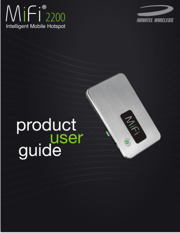 Novatel Wireless MiFi 2200 User Guide | Manualzz
