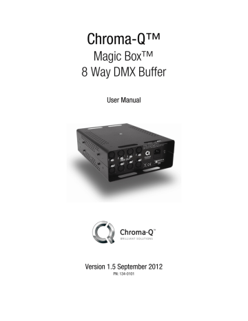 Chroma Magic Box User manual | Manualzz