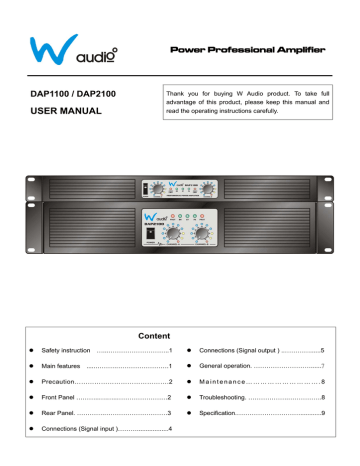 DAP 1100, DAP 2100 User Manual | Manualzz