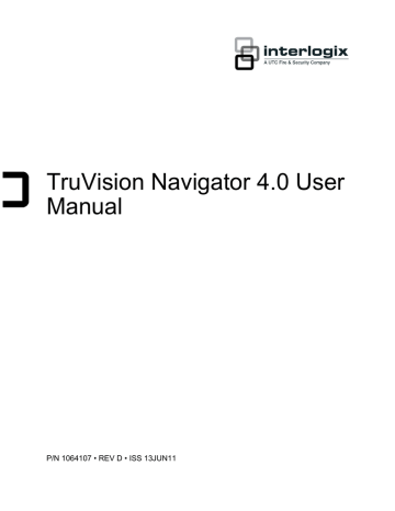 Interlogix TruVision Navigator v4 User Manual | Manualzz