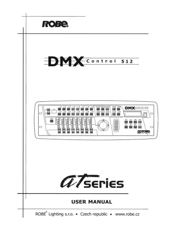 User manual DMX CONTROL 512 | Manualzz