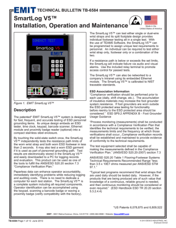 SmartLog V5 User Manual - EMIT | Manualzz