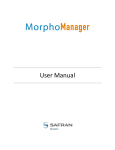MorphoManager User Manual | Manualzz
