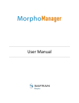 MorphoManager User Manual | Manualzz