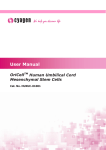 Cyagen Wistar Rat MSCs RAWMX-01001 User Manual | AI Chat & PDF | Manualzz