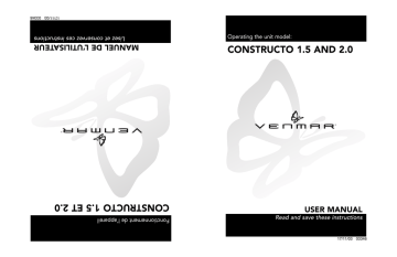 Venmar 43110 Air exchanger User guide | Manualzz