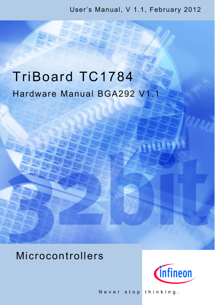 TC1784 TriBoard Manual | Manualzz