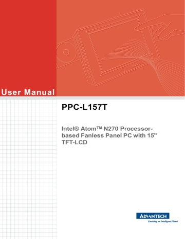 Advantech PPC-L157T User manual | Manualzz