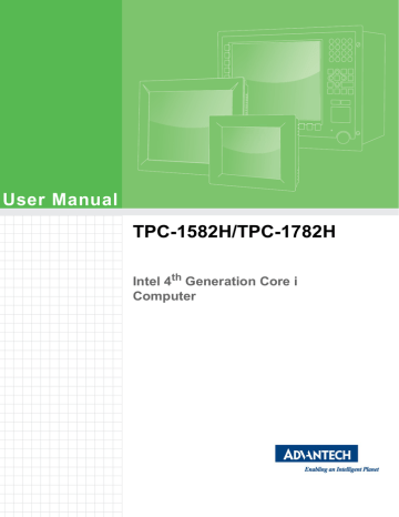 Advantech TPC-1582H User manual | Manualzz