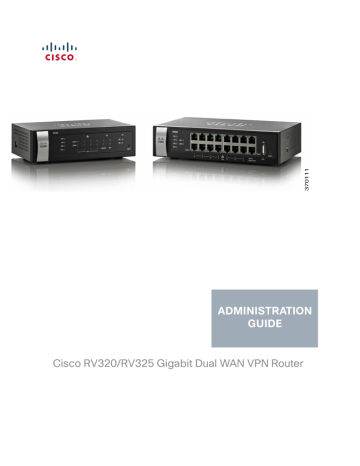 Cisco RV320/RV325 Gigabit Dual WAN VPN Router Administration Guide | Manualzz