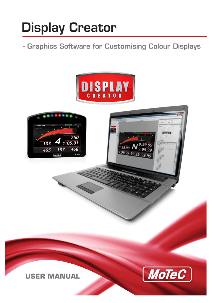 MoTeC Display Creator User Manual | Manualzz
