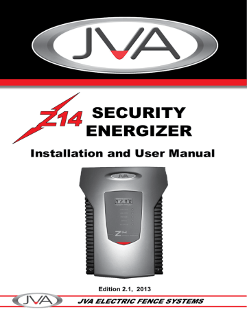 JVA Z14 Installation and User Manual | Manualzz