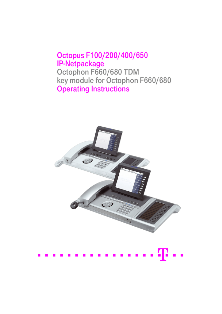 T-Mobile Octophon F680 Operating Instructions Manual | Manualzz