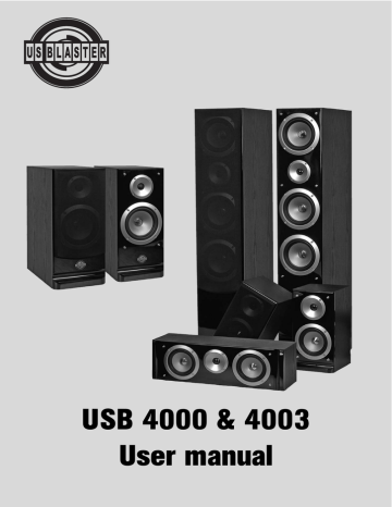 US Blaster USB 4000 & USB 4003 User Manual | Manualzz