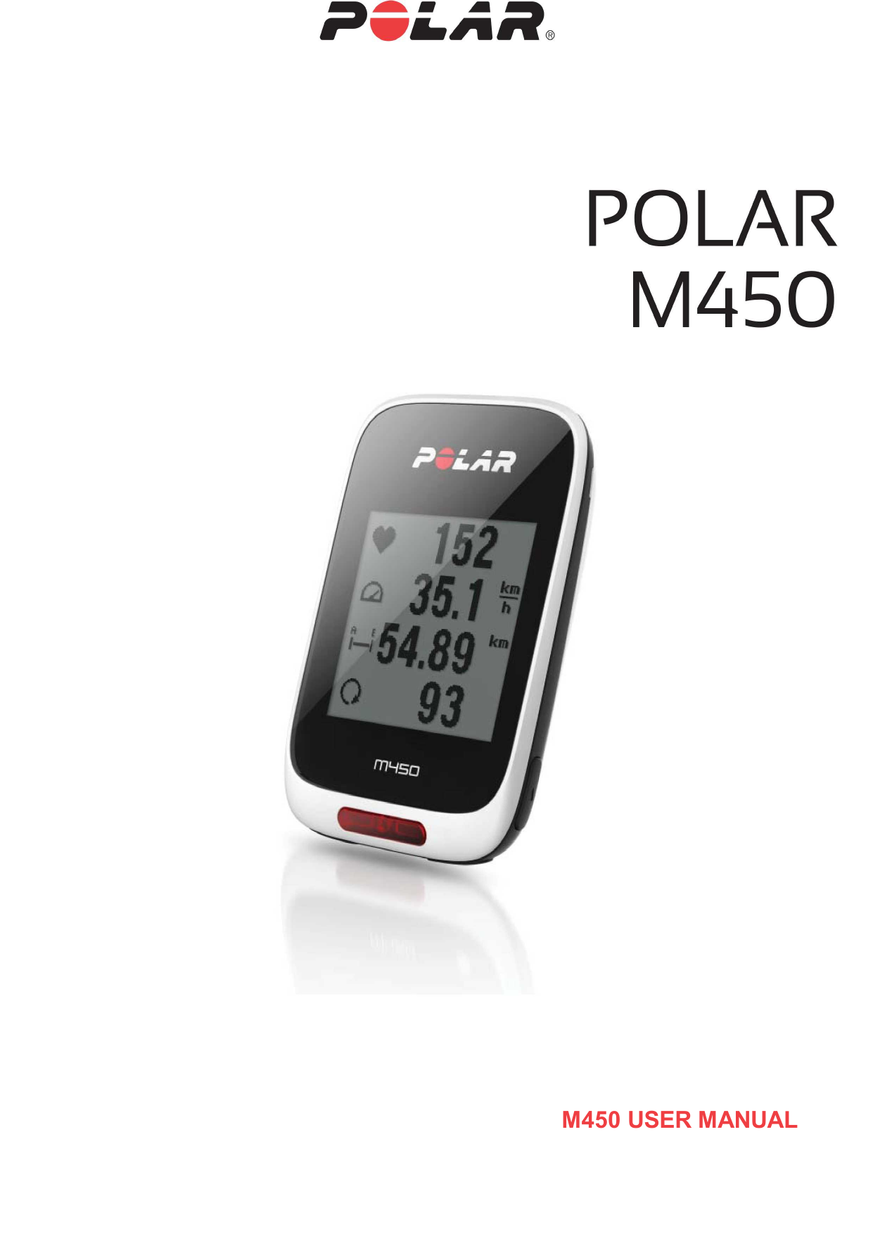 Polar M450 User manual | Manualzz