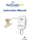 Aeroneb Pro Instruction Manual | Manualzz
