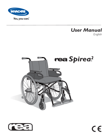 Invacare rea Spirea 2 User manual | Manualzz